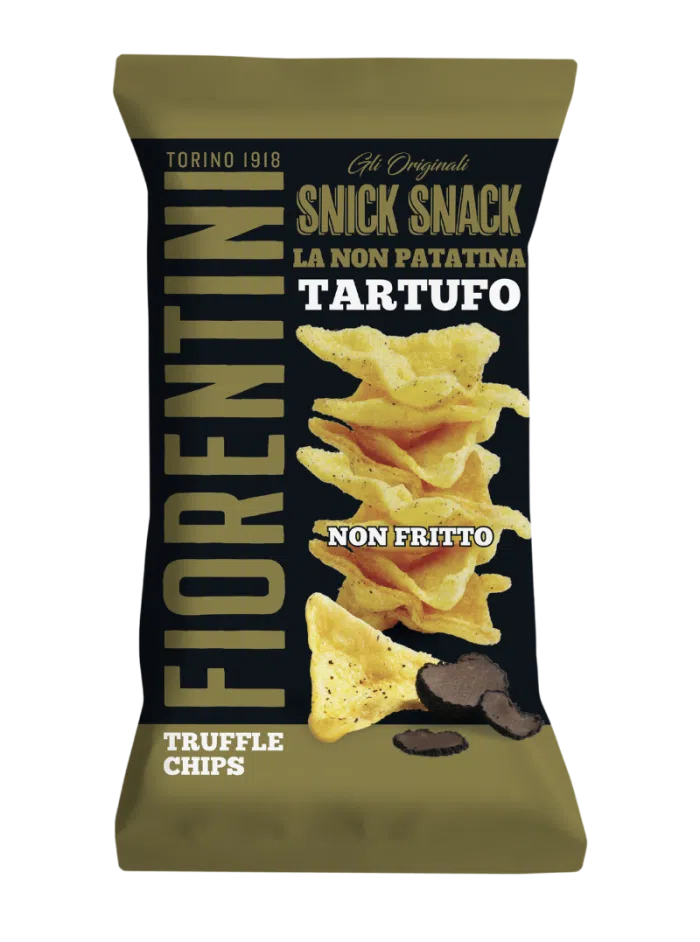 FIORENTINI SNICK SNACK CRISPS TRUFFLE CHIPS 65 GR (10 in a box) – Cibimarket.co.uk - The best E ...