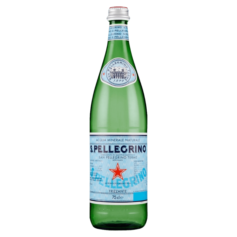 SAN PELLEGRINO CARBONATED WATER GLASS 750 ML (12 in a box) – Cibimarket.co.uk - The best E ...