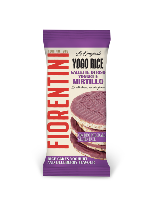 FIORENTINI YOGO RICE GALLETTE YOGURT AND BLUEBERRY 100 GR (12 in a box – Cibimarket.co.uk - The ...
