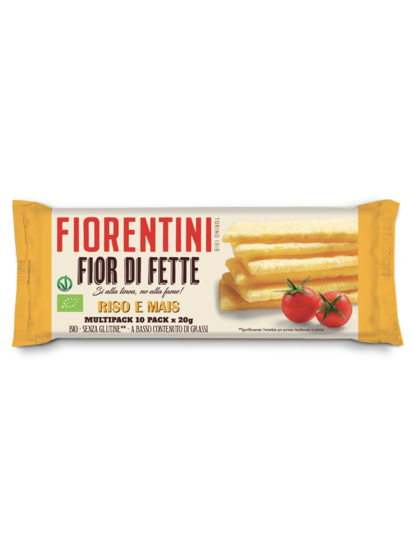 FIORENTINI CRACKERS FIOR DI FETTE CORN AND RICE GLUTEN FREE 200 GR (12 – Cibimarket.co.uk - The ...