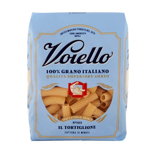 VOIELLO PASTA DI SEMOLA TORTIGLIONI N.125 500 GR (16 in a box ...