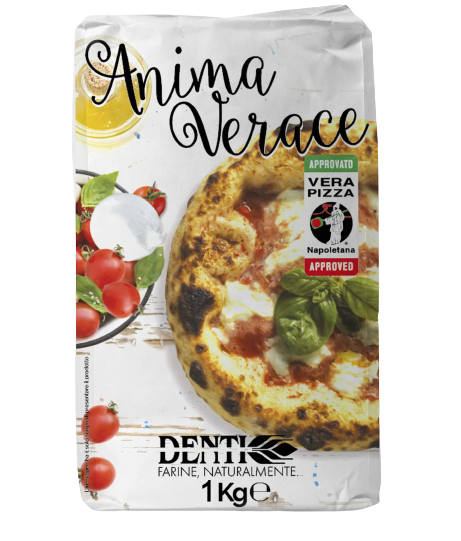 DENTI FLOURS ANIMO VERACE PER PIZZA 1 KG (10 IN A BOX) – Cibimarket.co ...