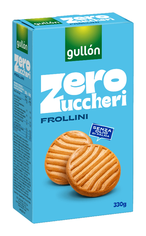 GULLON BISCOTTI ZERO ZUCCHERI FROLLINI 330 GR (10 in a box ...