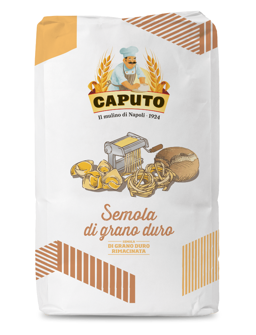 CAPUTO FLOURS SEMOLA RIMACINATA DI GRANO DURO 5 KG (1 in a box ...
