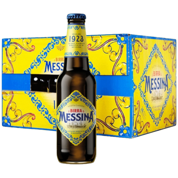 MESSINA BEER LAGER 33 CL 4.7% (24 in a box) – Cibimarket.co.uk - The ...