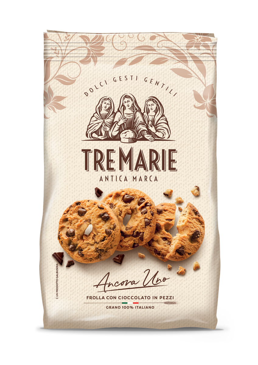 TRE MARIE BISCOTTI ANCORA UNO FROLLINO CIOCCOLATO IN PEZZI 350 GR (12 ...