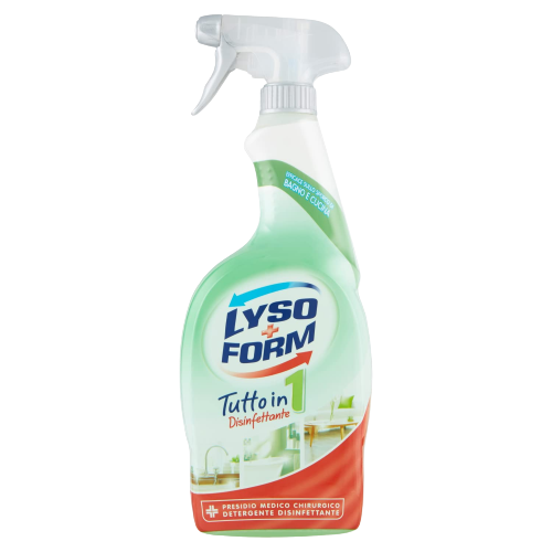 LYSOFORM DEGREASER IGIENIZZANTE UNIVERSALE SPRAY TUTTO IN 1 700 ML (12 ...