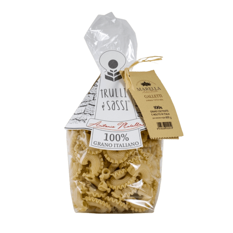 TRULLI E SASSI PASTA DI SEMOLA GALLETTI PUGLIESI 400 GR (10 in a box ...