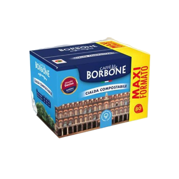 BORBONE COFFEE PODS ESE 44 MM DECISA X80 575 GR (1 in a box ...