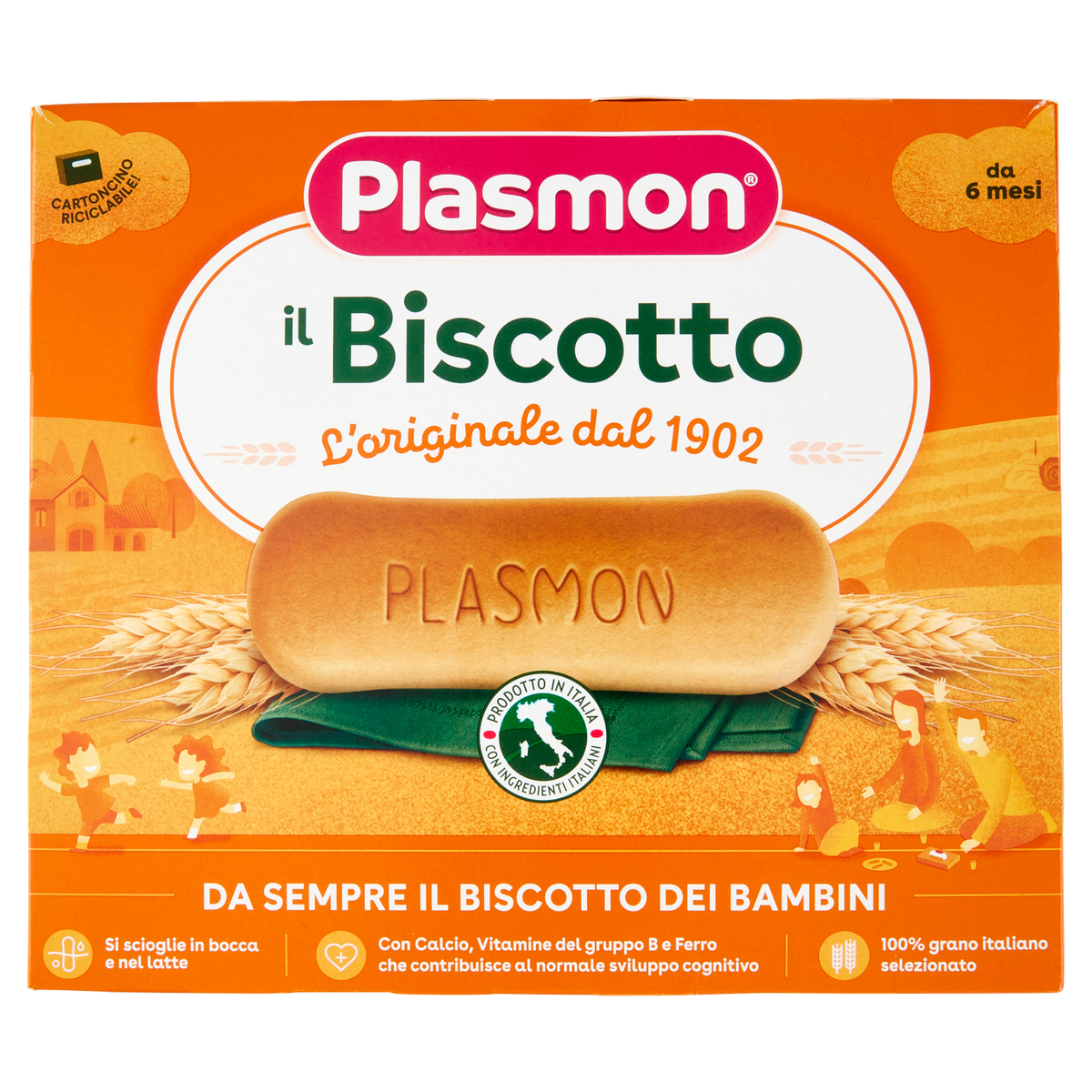 PLASMON BISCOTTI 320 GR (6 IN A BOX) – Cibimarket.co.uk - The best E ...