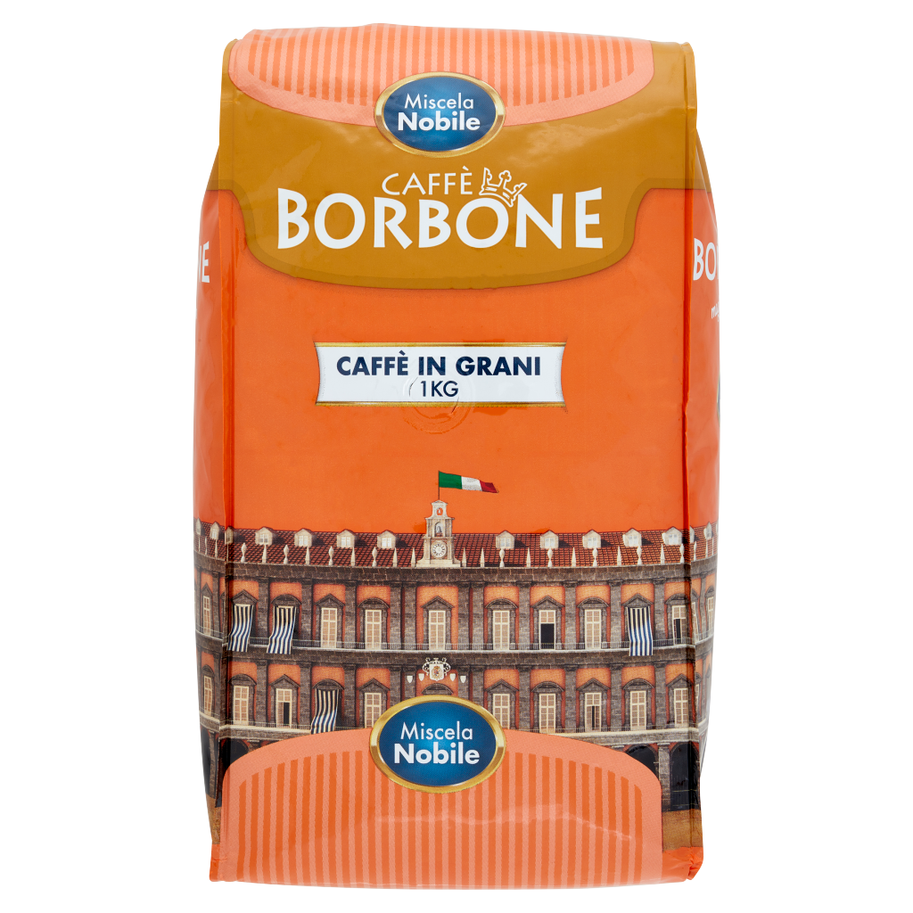 BORBONE COFFEE BEANS NOBILE 1 KG (6 in a box) – Cibimarket.co.uk - The ...