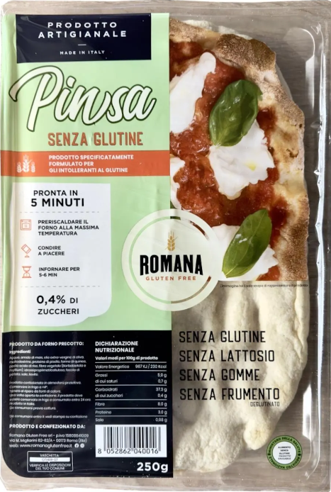 DI MARCO BAKERY PINSA ROMANA GLUTEN FREE 250 GR (5 in a box ...
