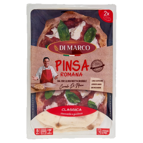 DI MARCO BAKERY PINSA ROMANA CLASSICA X2 460 GR (5 in a box ...