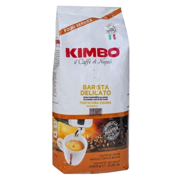 KIMBO COFFEE BEANS BARISTA DELICATO 1 KG (6 in a box) – Cibimarket.co ...