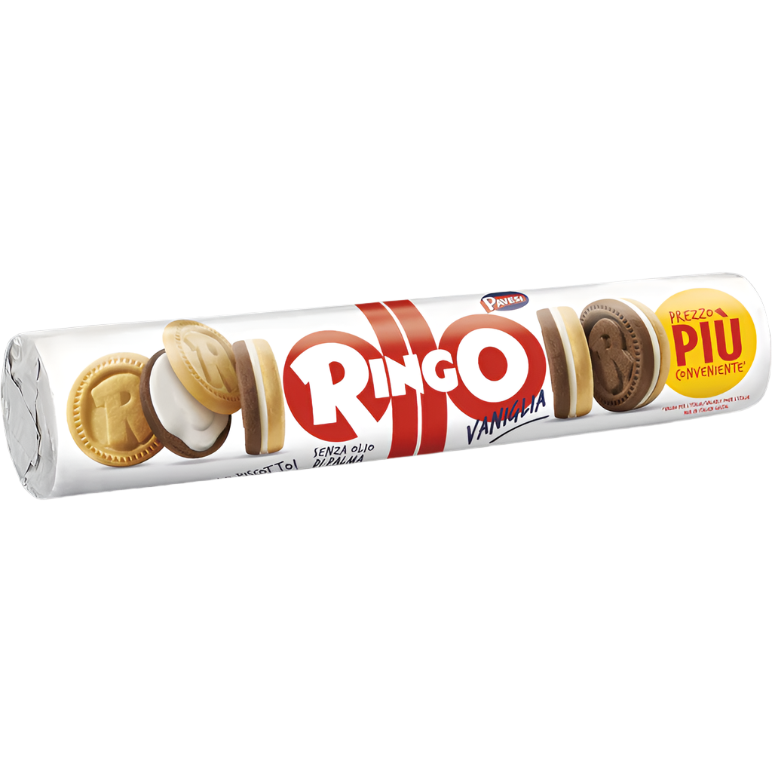 PAVESI RINGO BISCOTTI VANIGLIA STICK 165 GR (12 in a box) – Cibimarket ...