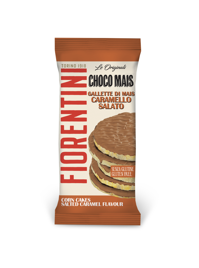 FIORENTINI CHOCO MAIS GALLETTE SALTED CARAMEL 68 GR (8 in a box) – Cibimarket.co.uk - The best E ...