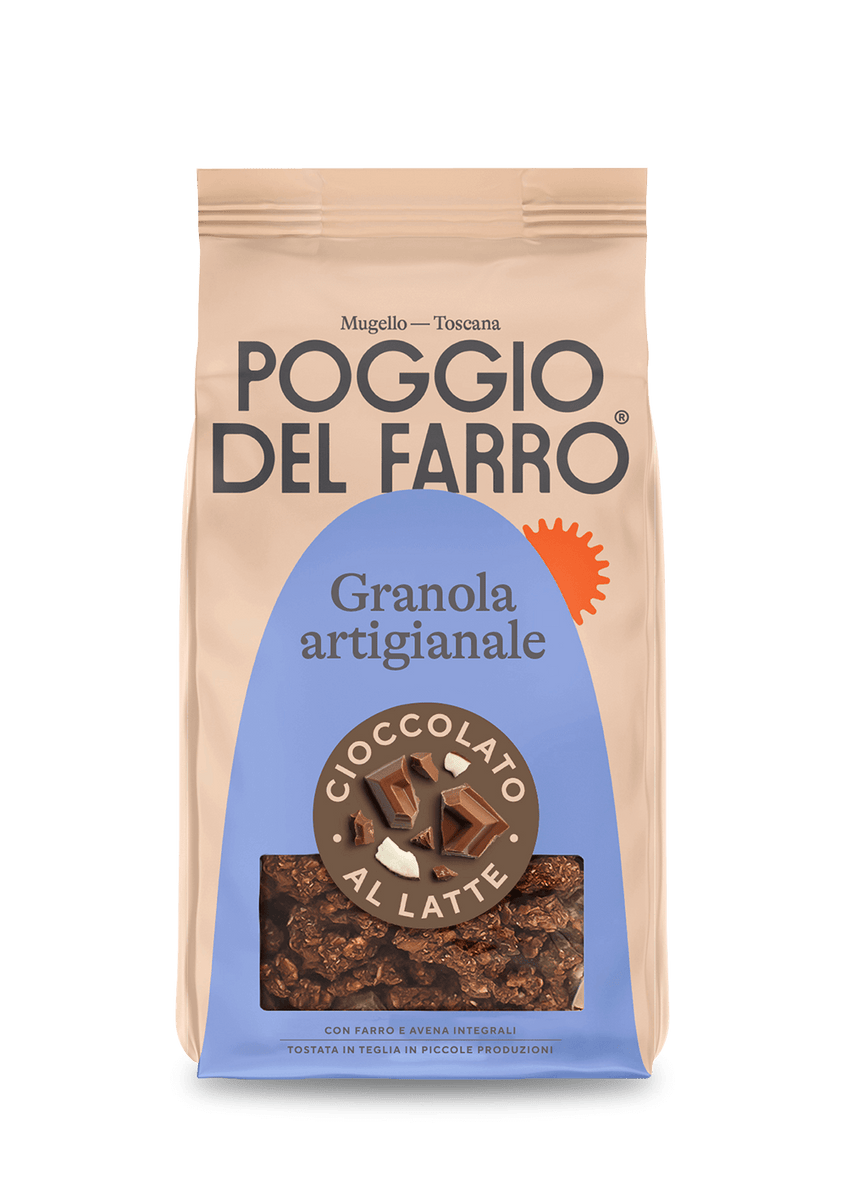 POGGIO DEL FARRO CEREALS HANDMADE GRANOLA CHOCOLATE 250 GR (10 in a bo ...