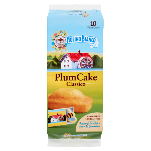 MULINO BIANCO SNACK PLUMCAKE CLASSIC X10 330 GR (10 in a box ...