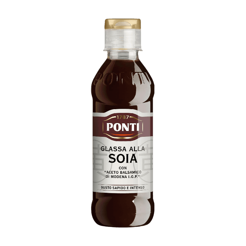 PONTI GLASSA GASTRONOMICA SOIA 250 GR (6 in a box) – Cibimarket.co.uk ...