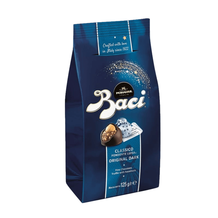 PERUGINA BACI BIJOU CLASSIC BAG 125 GR (12 in a box) – Cibimarket.co.uk ...