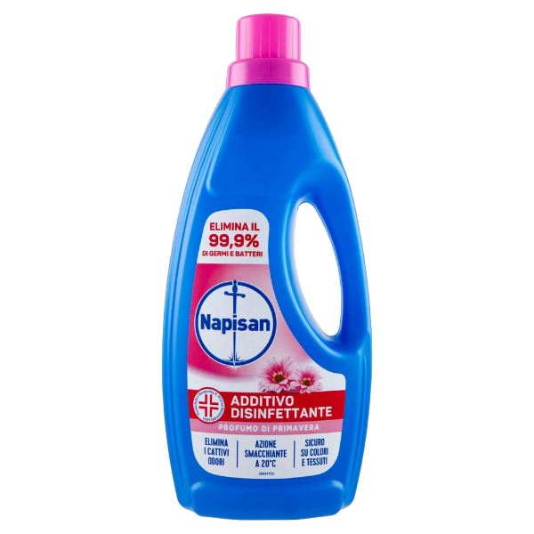 NAPISAN LAUNDRY DETERGENT ADDITIVE DISINFECTANT SPRING SCENT 1 LT (8 i ...
