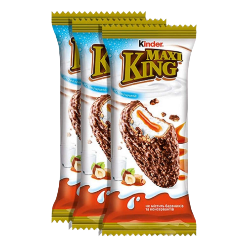 KINDER SNAK FRESH MAXI KING X3 105 GR (12 in a box) – Cibimarket.co.uk ...
