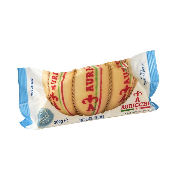AURICCHIO PROVOLONE CHEESE SWEET 200 GR (12 in a box) – Cibimarket.co ...