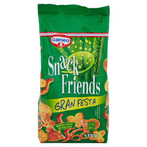 CAMEO SNACK FRIENDS SALATINI GRAN FESTA 175 GR (10 in a box ...