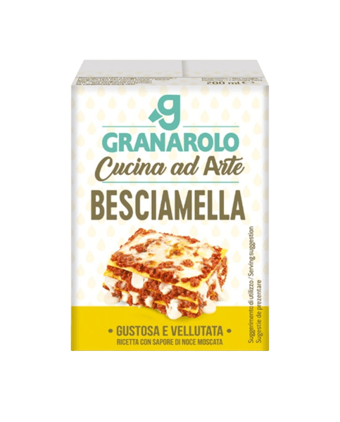 GRANAROLO BESCIAMELLA UHT 200 ML (24 in a box) – Cibimarket.co.uk - The ...