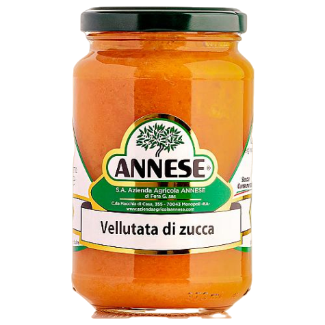 ANNESE SAUCE VELLUTATA PUMPKIN 330 GR (6 in a box) – Cibimarket.co.uk ...