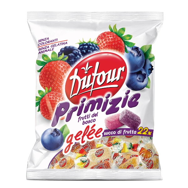 DUFOUR CANDY GELEE PRIMIZIE PRIMEBERRIES 150 GR (18 in a box ...