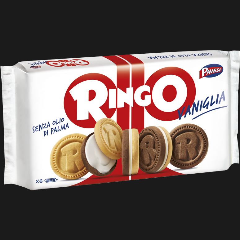 PAVESI RINGO BISCOTTI VANIGLIA X6 330 GR (12 in a box) – Cibimarket.co ...