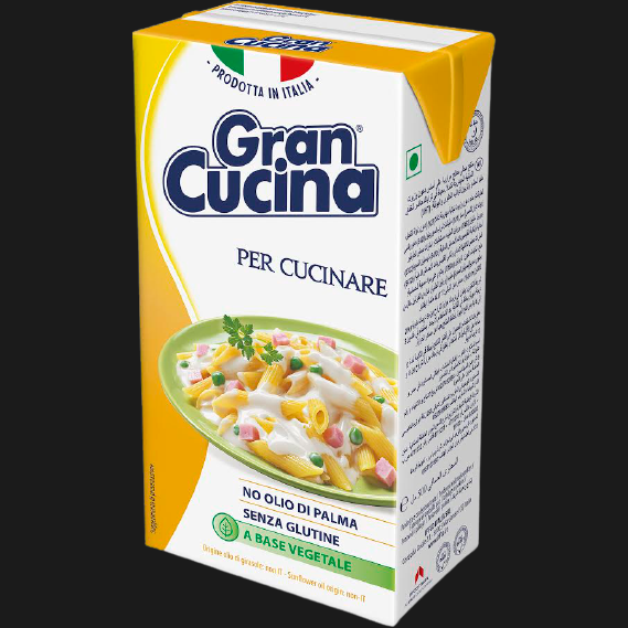 GRAN CUCINA PANNA DA CUCINA VEGETALE 500 ML (20 in a box) – Cibimarket ...