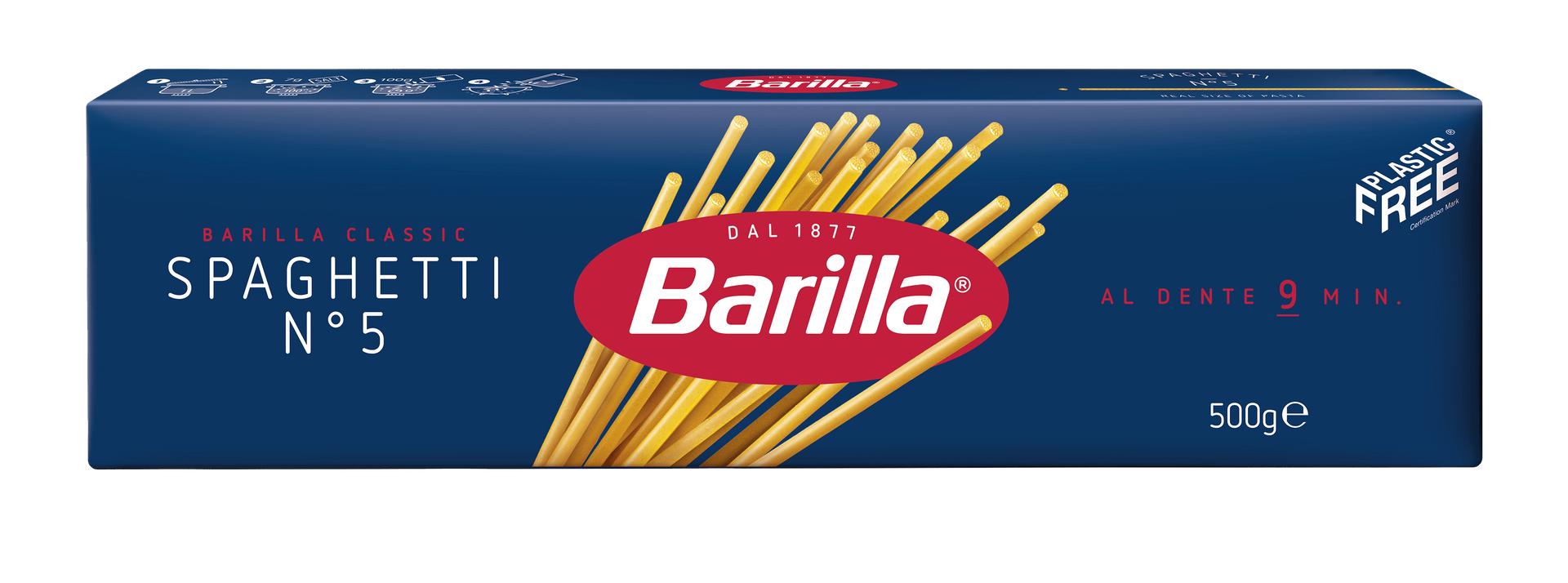 barilla spaghetti box