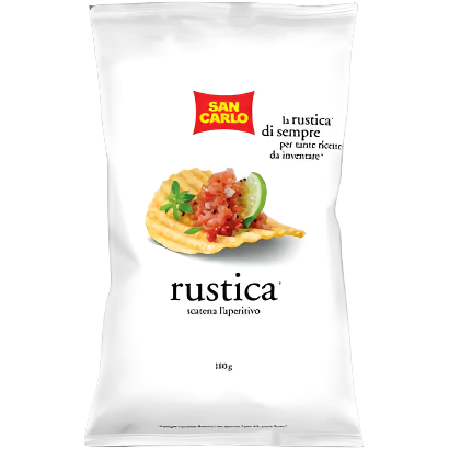 SAN CARLO CRISPS RUSTICA 190 GR (14 in a box) – Cibimarket.co.uk - The ...