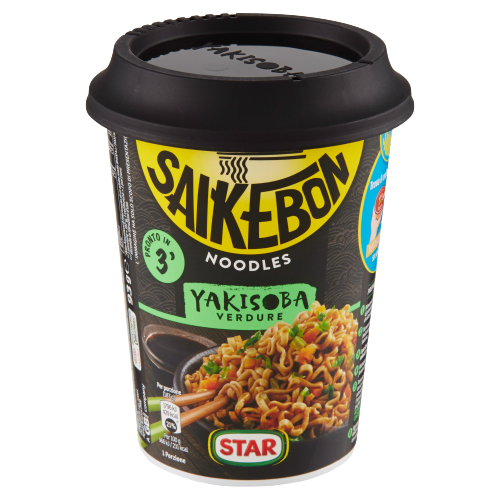 SAIKEBON YAKISOBA INSTANT NOODLES VEGETABLES CUP 93 GR (8 in a box ...