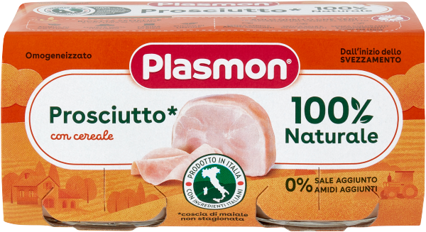 PLASMON HOMOGENIZED MEAT HAM 80 GR X2 (12 in a box) – Cibimarket.co.uk ...