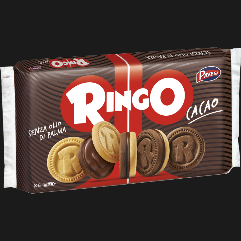 PAVESI RINGO BISCOTTI COCOA FAMILY X6 330 GR (12 in a box) – Cibimarket ...