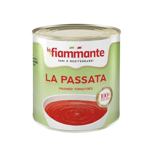 LA FIAMMANTE PASSATA DI POMODORO TIN 2.5 KG (6 in a box) – Cibimarket ...